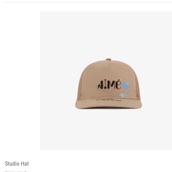 Aime Leon Dore | Accessories | Aime Leon Dore Ink Logo Studio Cap New ...